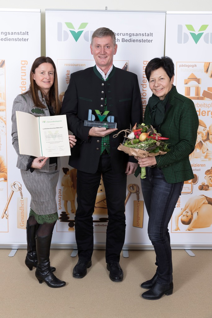 Verleihung des BVA-Gesundheitspreises 2017 - Berufsschulen - Land ...