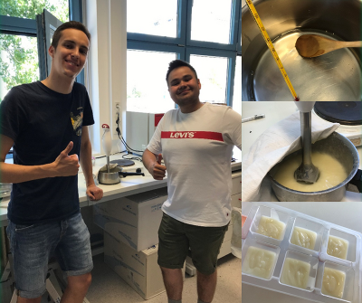 Seife selbst herstellen? Herausforderung angenommen - Berufsschulen ...