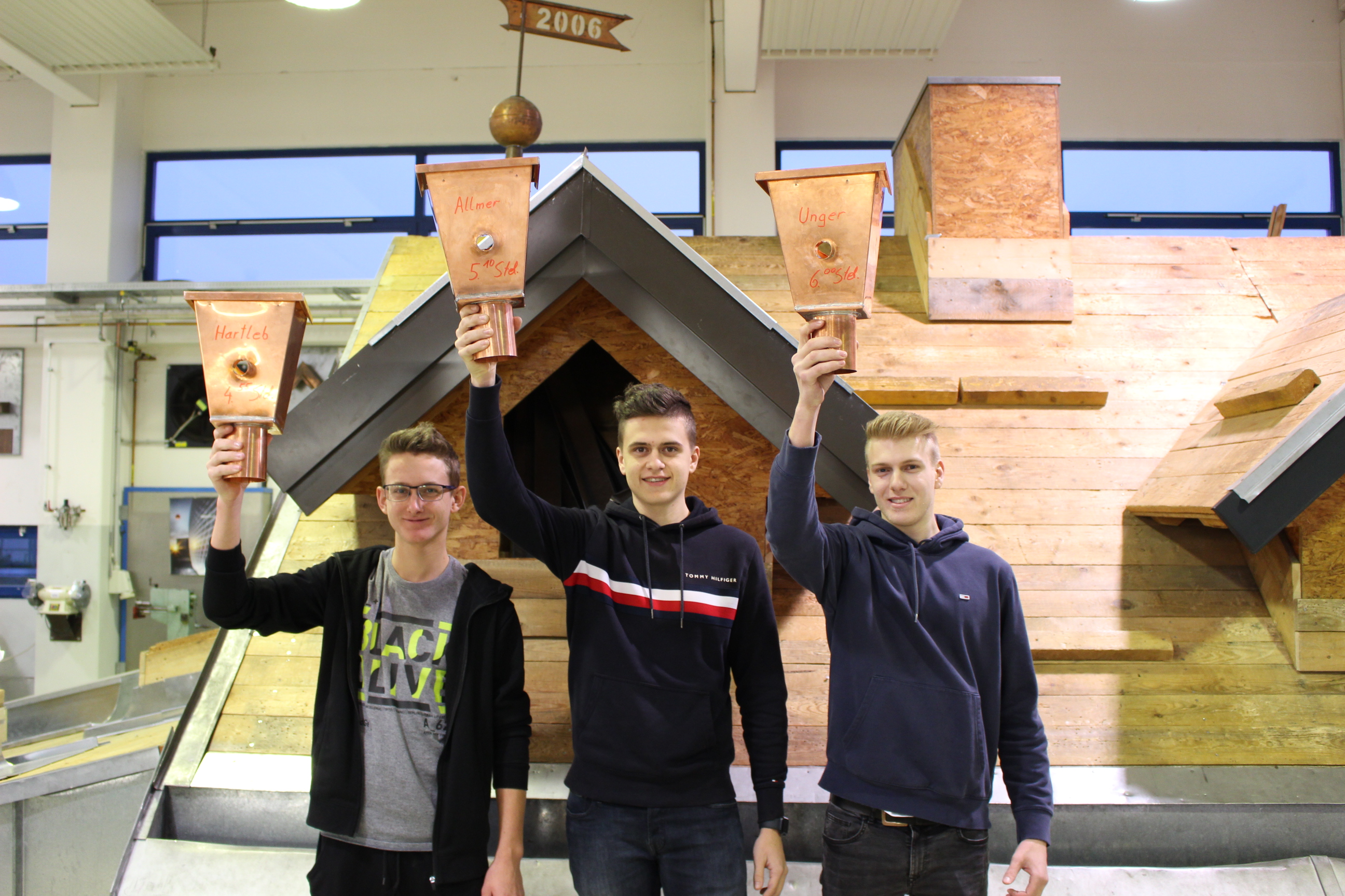 Lehrlingswettbewerb Spengler 2023 - Berufsschulen - Land Steiermark