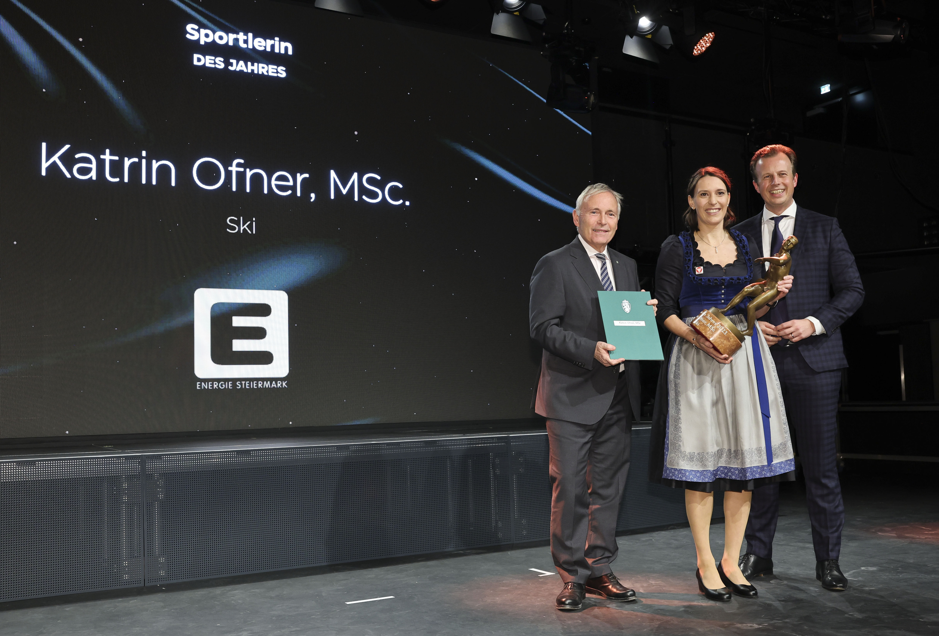 Katrin Ofner und Michael Scheikl sind Sportlerin und Sportler des ...