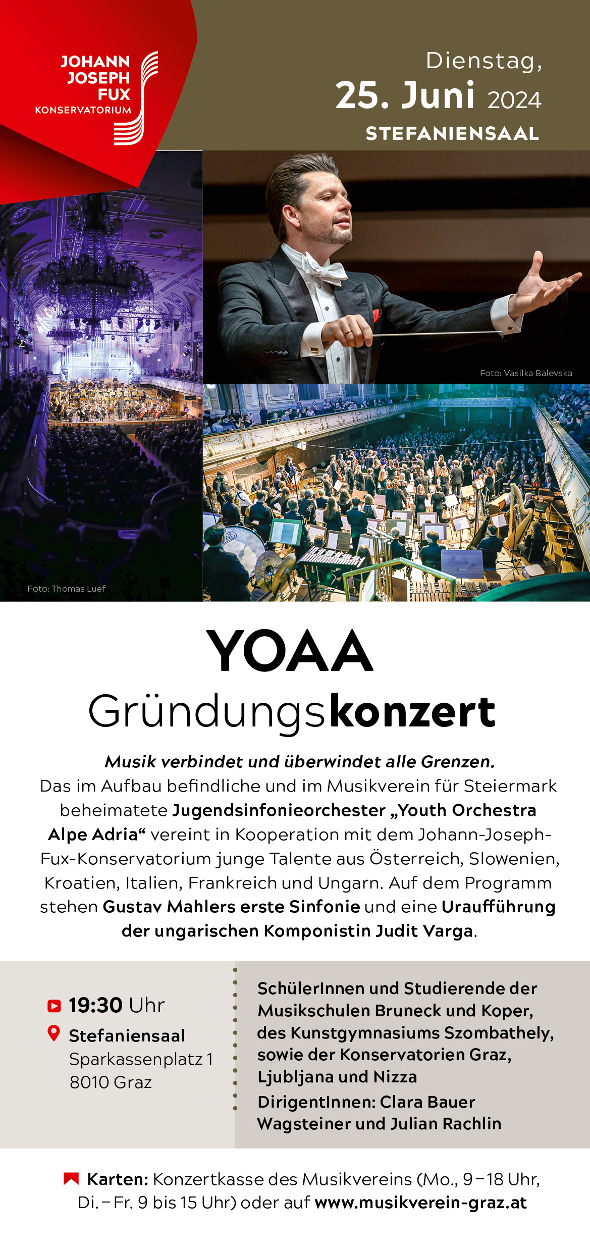 YOAA Gründungskonzert - Verwaltung - Land Steiermark